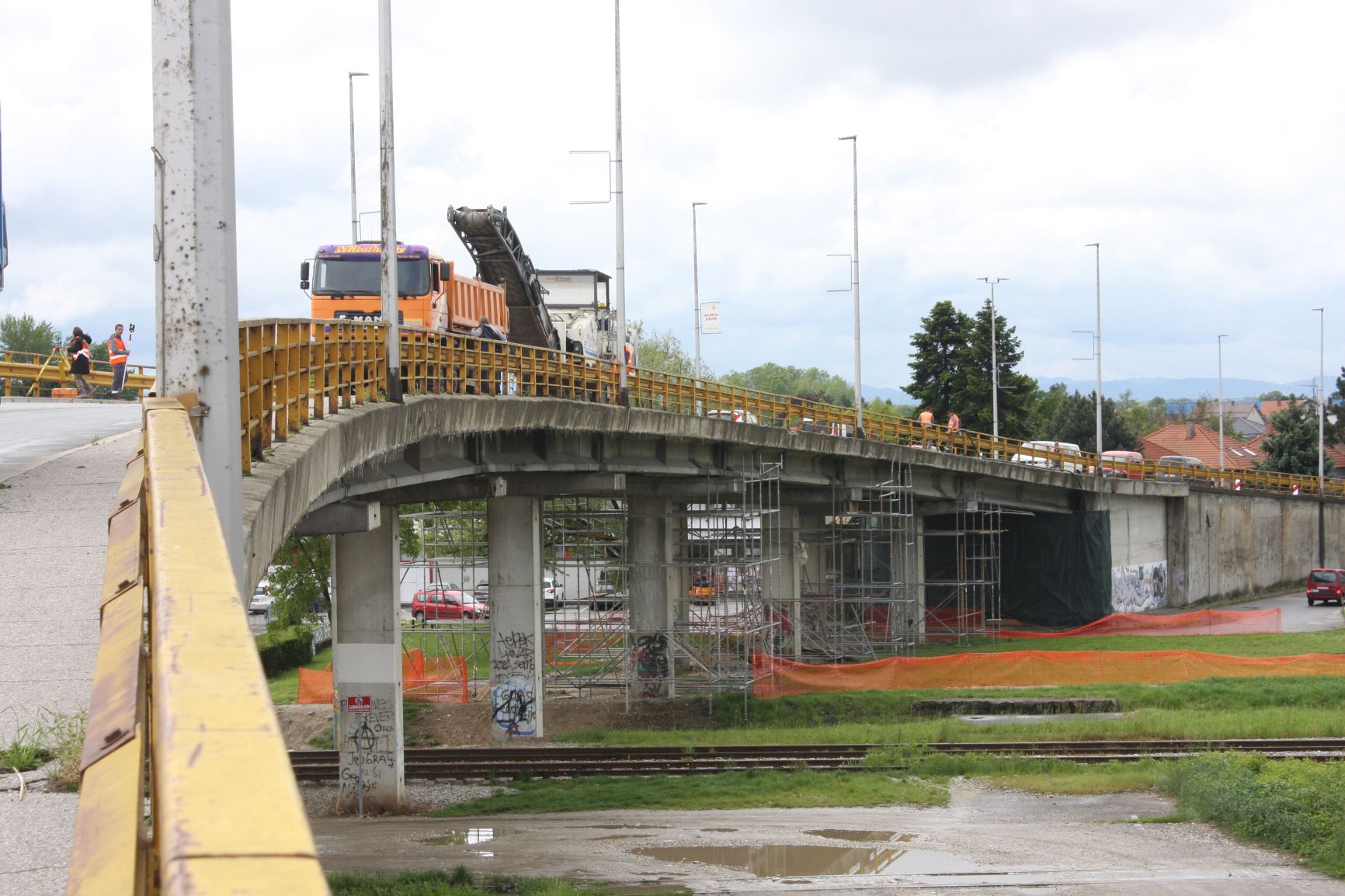 Započela druga faza obnove nadvožnjaka u Čakovcu, na snazi privremena ...