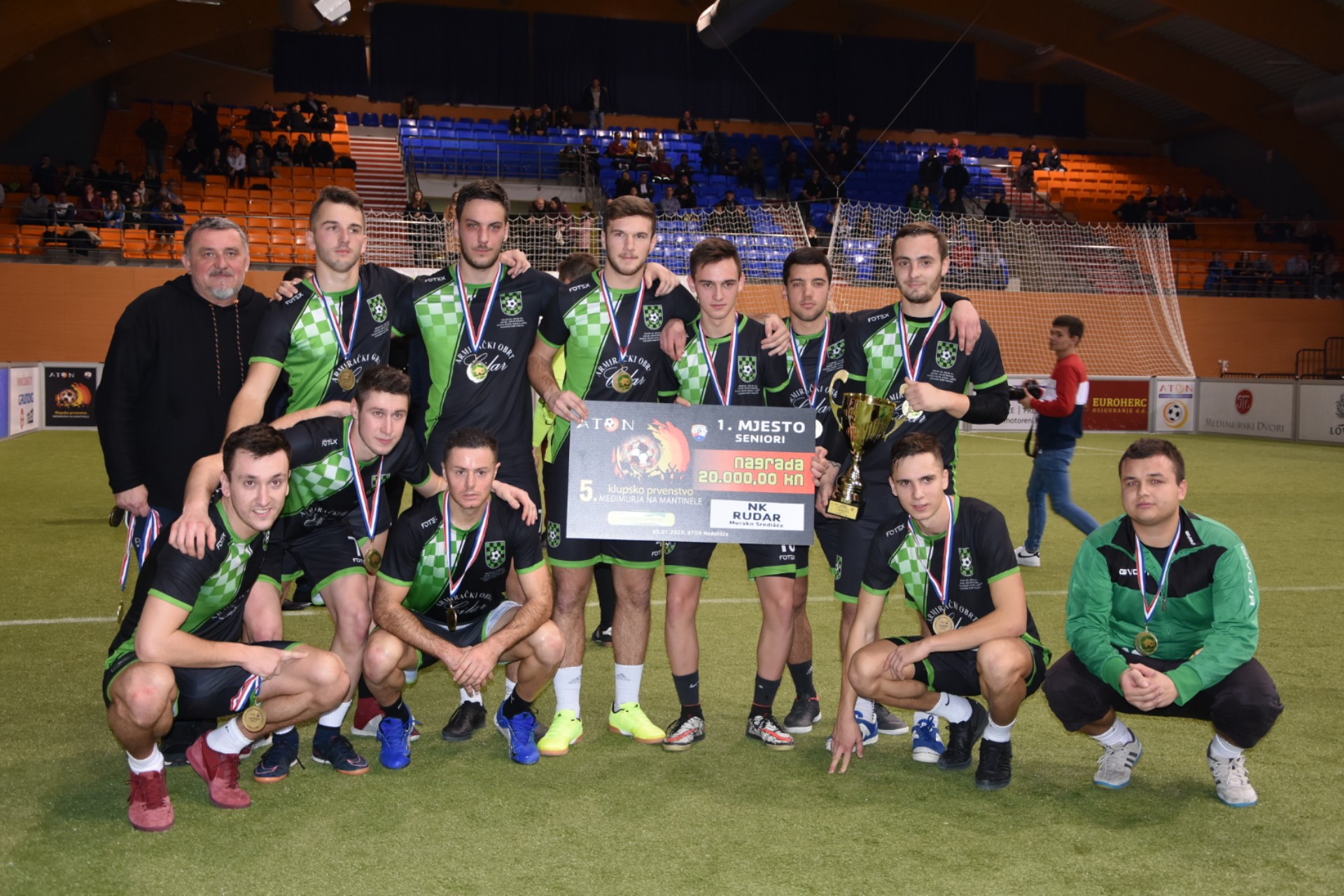NK Rudar pobjednik Klupskog prvenstva na mantinele