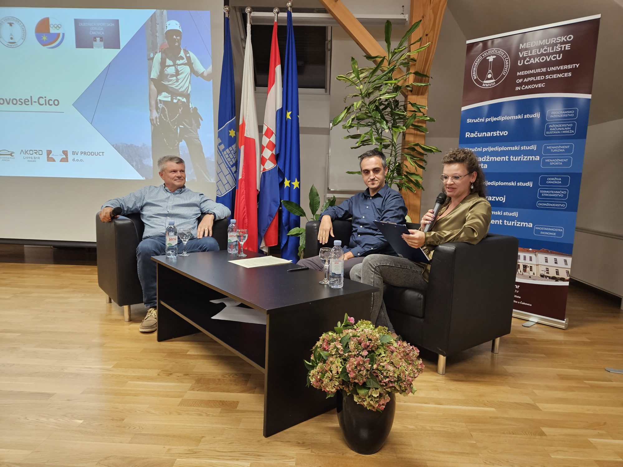 Održana 1. tribina Međimurske sportske legende na MEV-u
