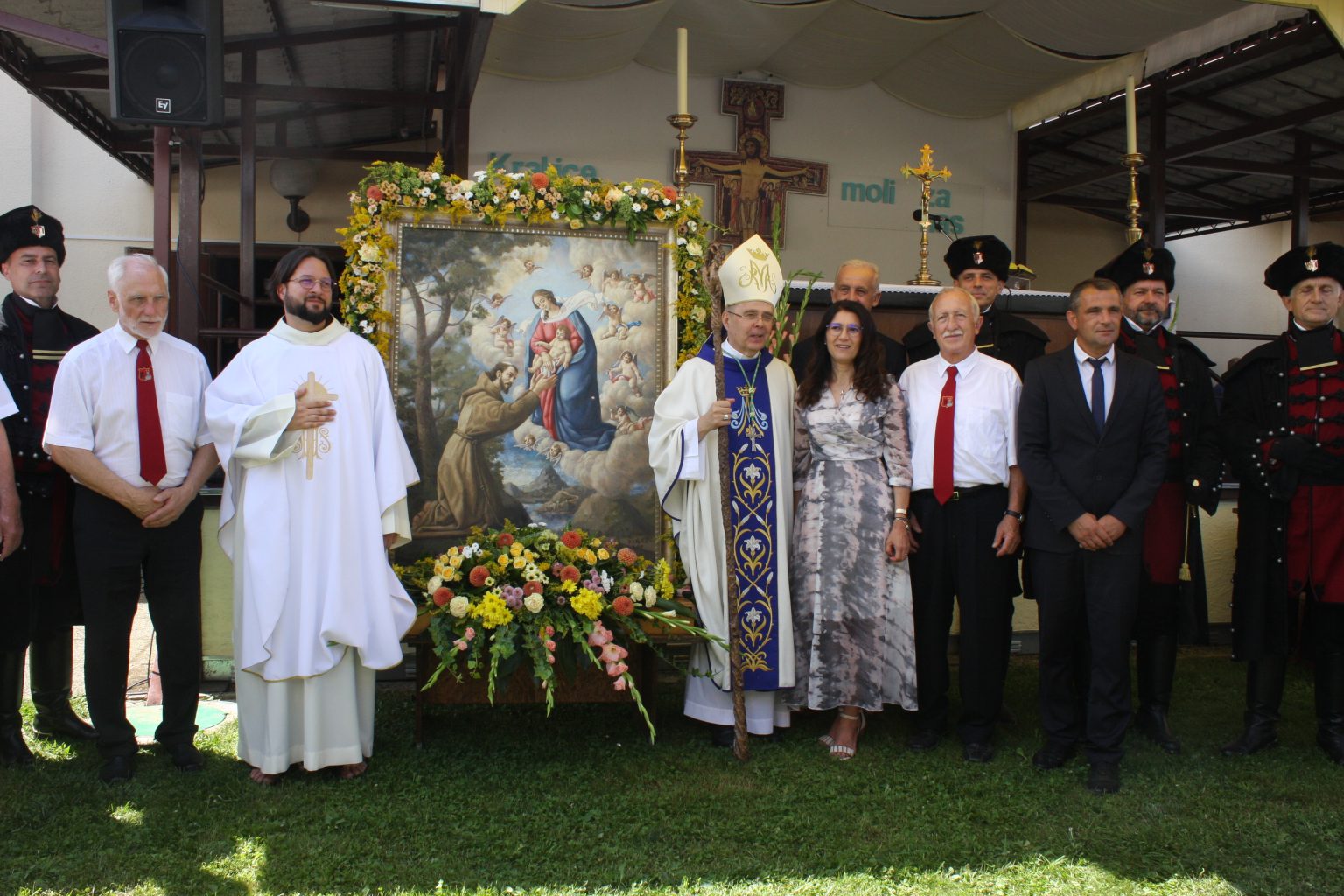 Procesijom i svetom misom u Čakovcu proslavljen blagdan Gospe od Anđela